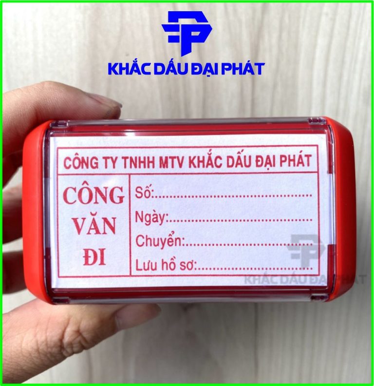 Khắc Dấu Công Văn Đi - Khắc Dấu Ánh Sáng Việt