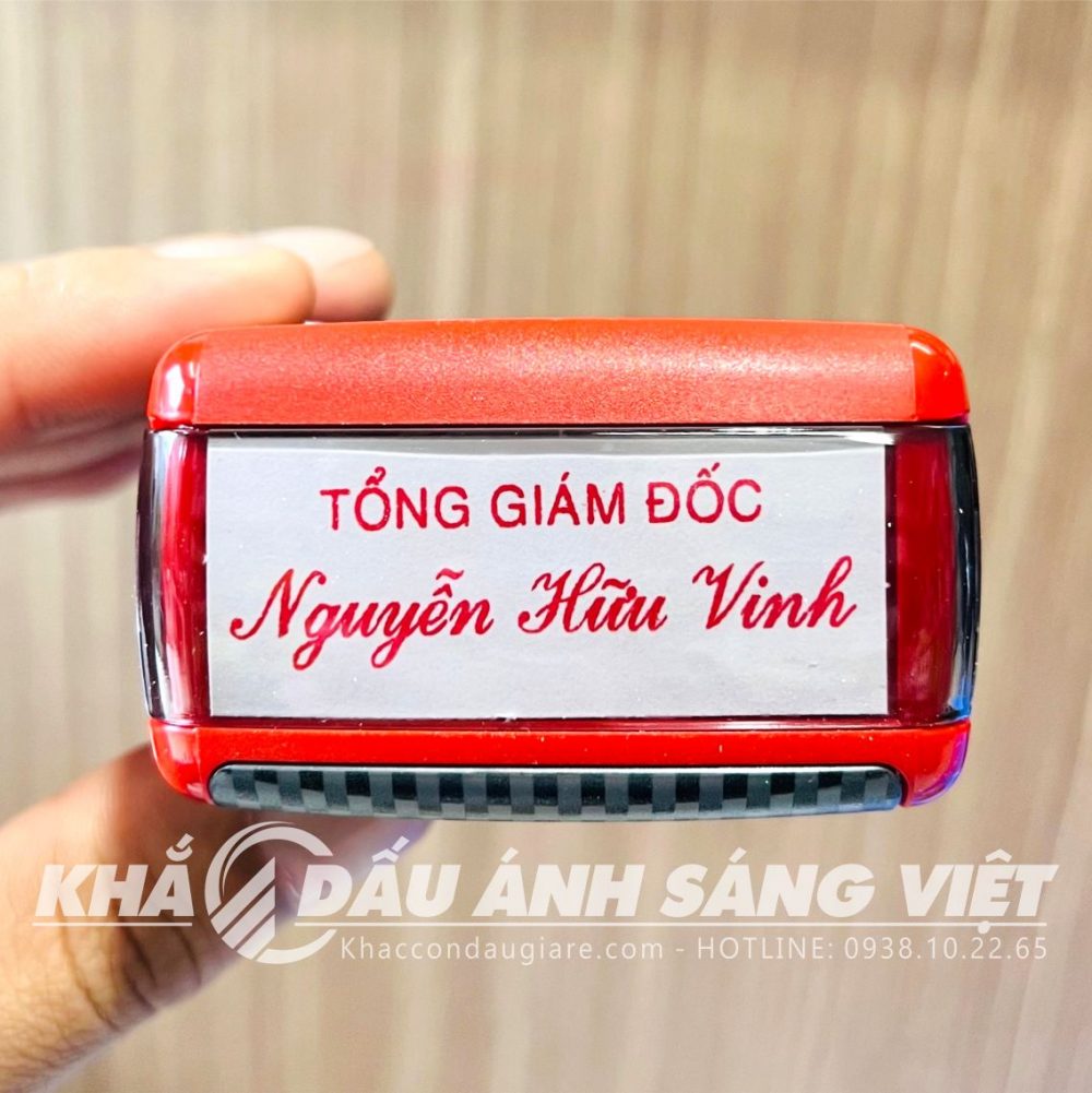 Con Dấu QC - IQC - Khắc Dấu Ánh Sáng Việt
